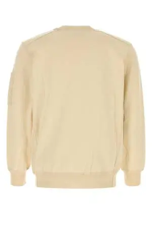 C.P. COMPANY Sand Cotton Sweater - Brown