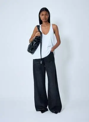 DIESEL® 1996 D-sire-fsh Wide-leg Jeans - Black