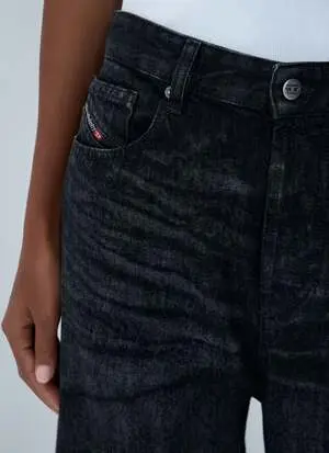 DIESEL® 1996 D-sire-fsh Wide-leg Jeans - Black