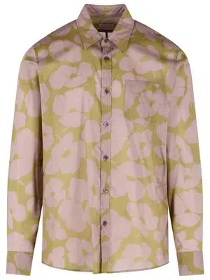 Dries Van Noten Cotton Shirt - Green