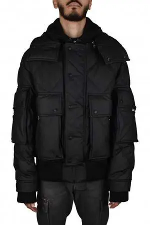 Balmain Quilted Down Jacket