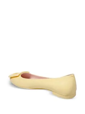 ROGER VIVIER Gommettine Leather Ballet Flats - Multicolor