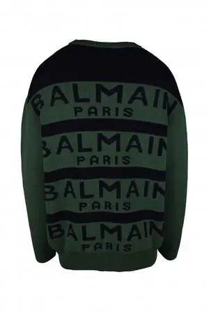 Balmain Wool Knit Sweater