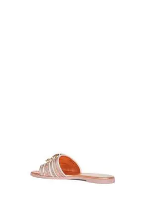 Valentino Garavani Vlogo Signature Slide Sandals - Multicolor
