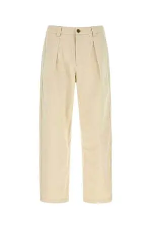 A.p.c. Sand Cotton Blend Renato Pant - Brown