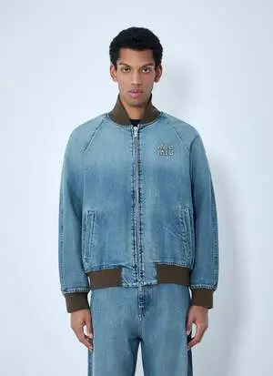 Miu Miu Logo Outerwear For Men