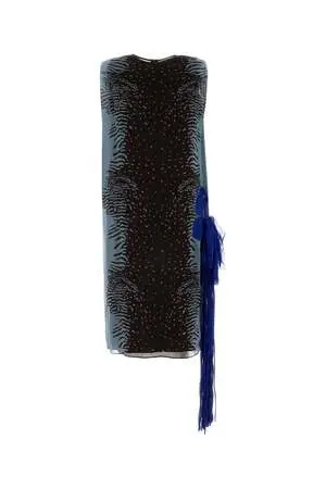 Ferragamo Printed Cocktail Dresses