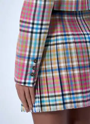 VIVIENNE WESTWOOD Cropped Double-breasted Blazer