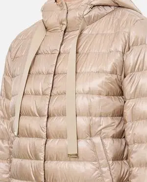 Herno Down Jacket With Hood And Drawstring Detail - Multicolor