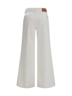 DIESEL® 1978 D-akemi Flare Jeans - White