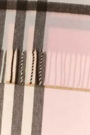 Burberry Embroidered Cashmere Scarf - Multicolor