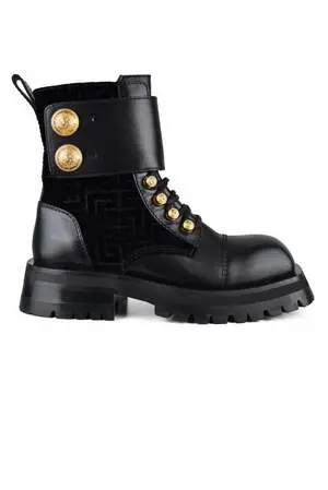 Balmain Ranger Army Boots - Black