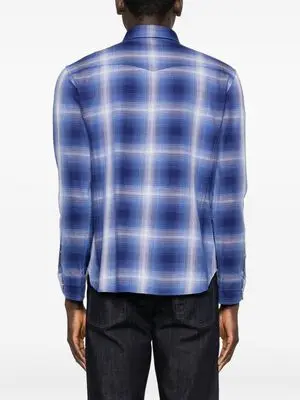 TOM FORD Cotton Checked Shirt - Multicolor