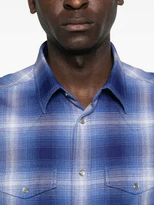 TOM FORD Cotton Checked Shirt - Multicolor