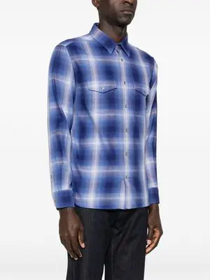 TOM FORD Cotton Checked Shirt - Multicolor