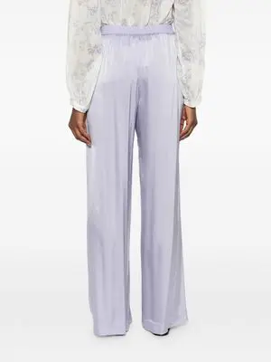 FORTE_FORTE Silk Satin Trousers