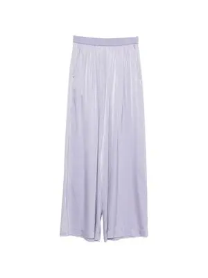 FORTE_FORTE Silk Satin Trousers - Multicolor