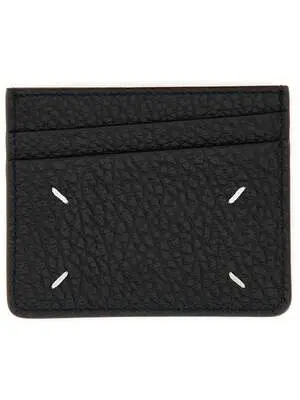 MAISON MARGIELA Portacarte Four Stitches - Black