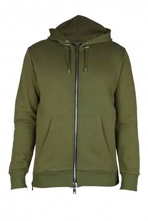 Balmain Zip Up Sweatshirts Hoodies For Men