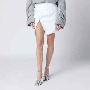 VIVIENNE WESTWOOD Asymmetrical Mini Skirt - White