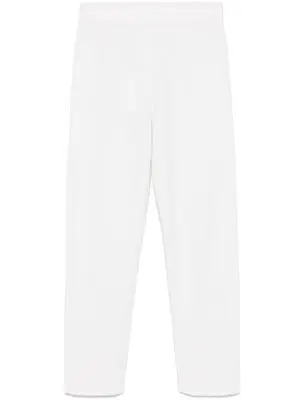 Max Mara Silk & Nylon Knitted Trousers - Multicolor