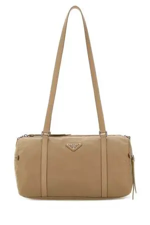 Prada Re-nylon Large Shoulder Bag - Brown