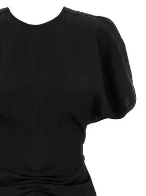 Victoria Beckham Gathered Waist Mini Dress