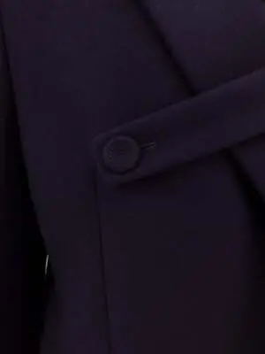 Dior Single-breasted Virgin Wool Coat