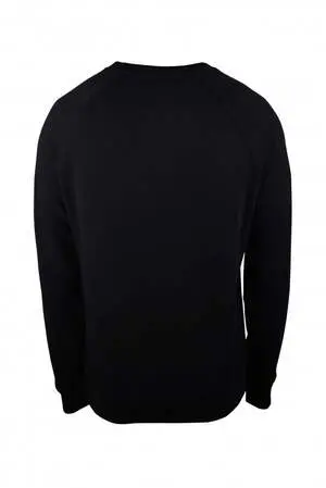 Balmain Cotton Sweatshirt With Velvet Logo