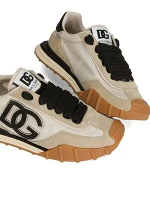 Dolce & Gabbana Nylon And Suede Dg Athletic Sneakers - Multicolor