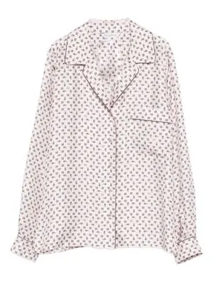 Max Mara Silk Printed Shirt - Multicolor