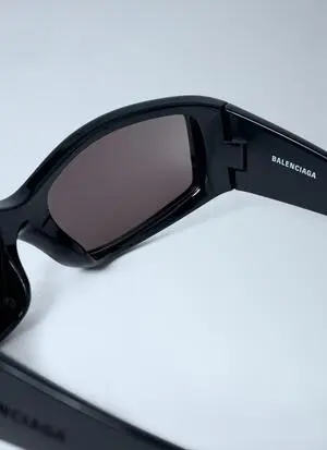 Balenciaga Raven Cat Eye Sunglasses - Black