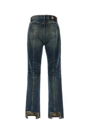 Versace Straight Leg Jeans - Blue