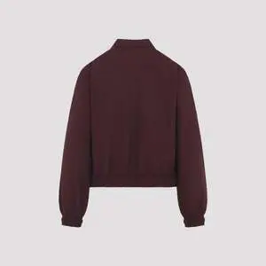 Prada Polyester Zip-up Jacket With Enamelled Triangle Logo