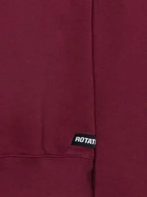 ROTATE BY BIRGER CHRISTENSEN Cropped Terry Back Hoodie - Multicolor