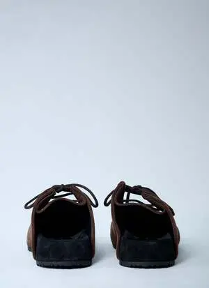 Dries Van Noten Leather Slip-on Shoes