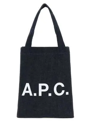A.p.c. Demi Small Lou Shopping Bag - Blue