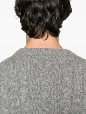 Prada Cashmere Cableknit Sweater