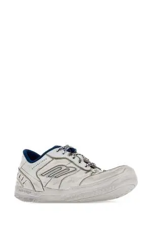 Balenciaga Leather Hamptons Sneakers