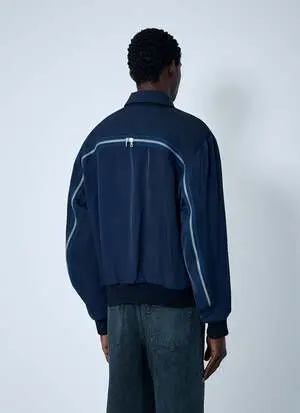 Dries Van Noten Venlo Zip-up Jacket - Blue