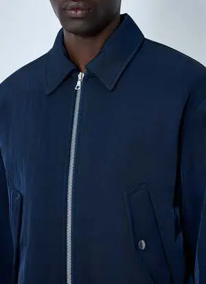 Dries Van Noten Venlo Zip-up Jacket - Blue
