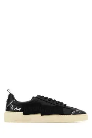 Dsquared2 Leather Rider Sneakers - Black