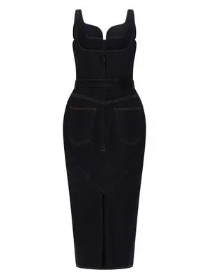 Givenchy Raw Denim Dress - Blue