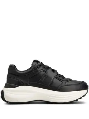 TOD'S Leather Lace-up Sneakers - Multicolor