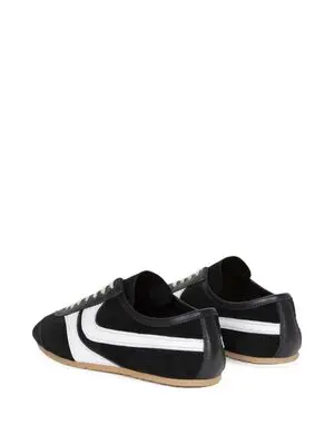 Dries Van Noten Suede And Leather Insert Sneakers