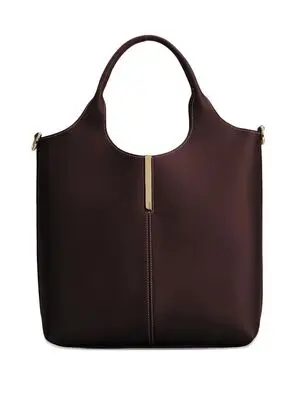 TOD'S Leather Tote Bag - Brown