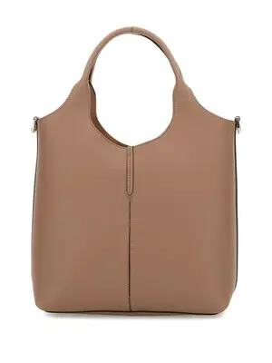 TOD'S Leather Tote Bag - Brown