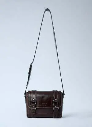 Prada Leather Crossbody Bag - Brown