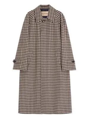 Valentino Garavani Checked Outerwear For Men