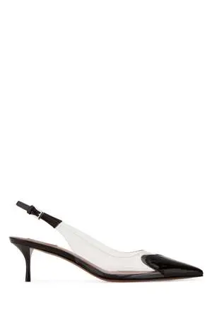 Alaïa Two-tone Pvc And Leather Pumps - Multicolor